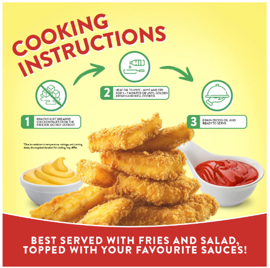 Pasar Online. Breaded Chicken Fillet